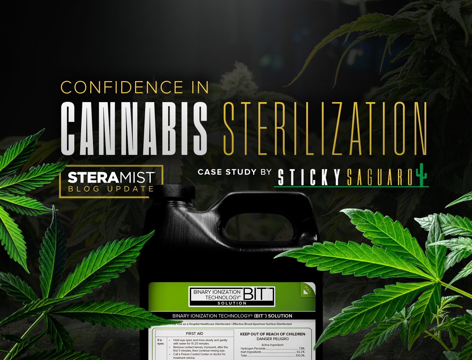 Confidence in Cannabis Sterilization - SteraMist